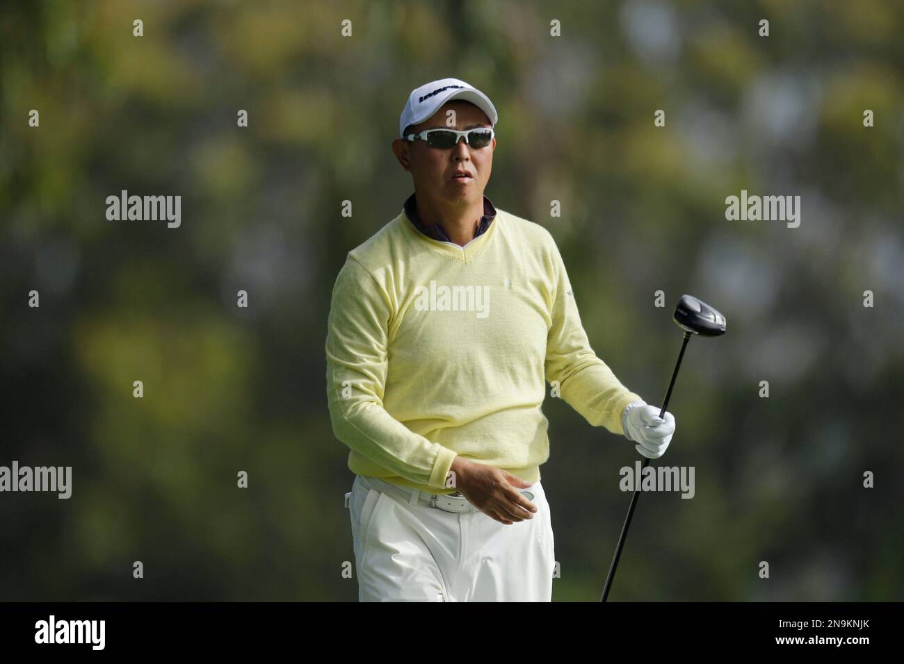 Toru Taniguchi, of Japan, during a practice round for the U.S. Open ...