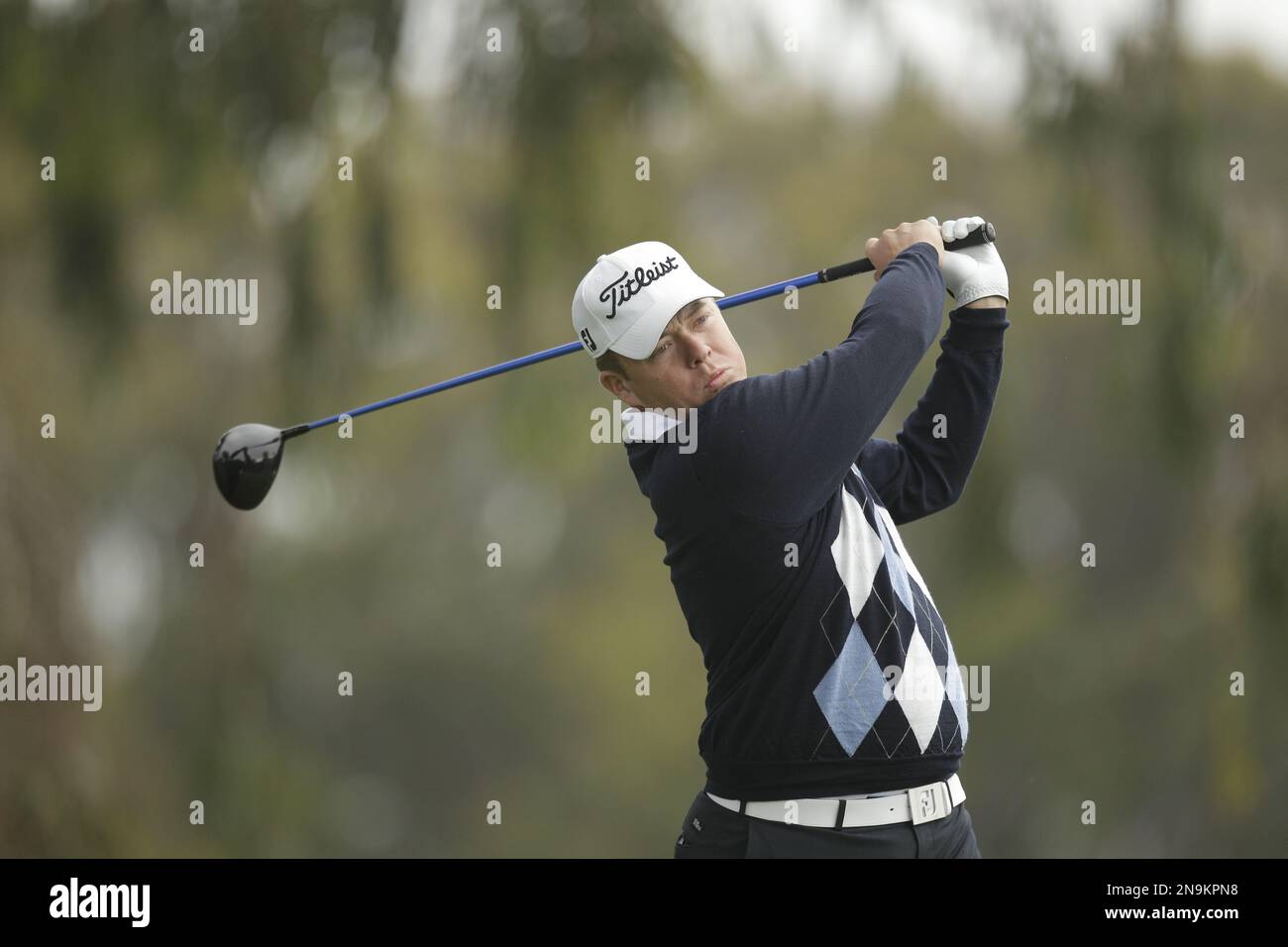 George Coetzee, of South Africa, during a practice round for the U.S ...