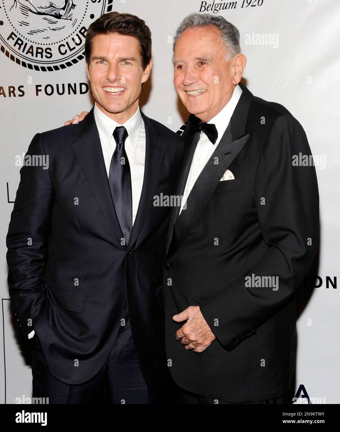 Actor Tom Cruise and Ambassador Joseph Zappala, Chairman The Friars ...