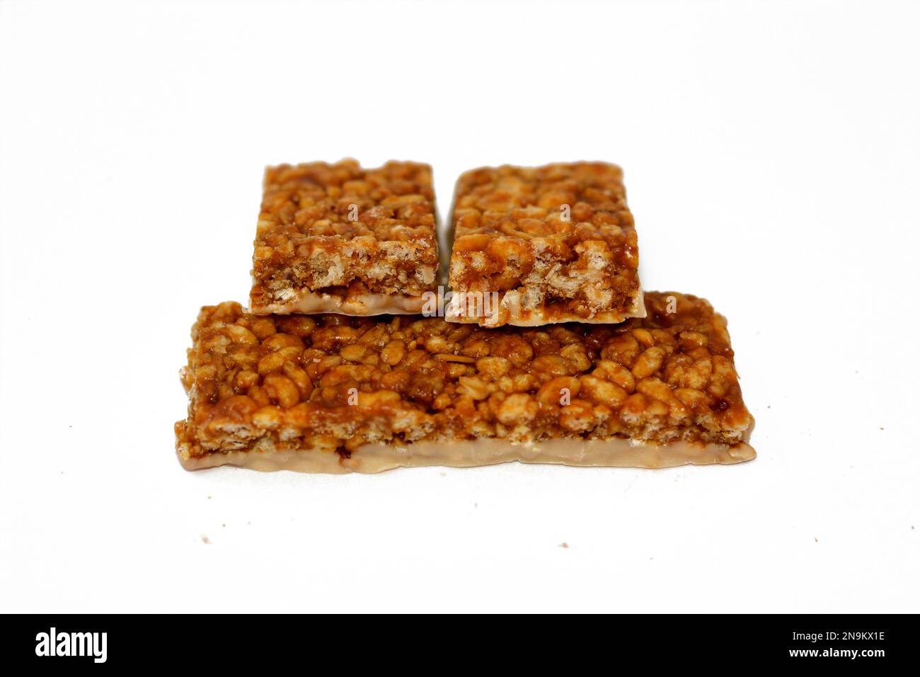 Candy bars granola honey Cut Out Stock Images & Pictures - Alamy