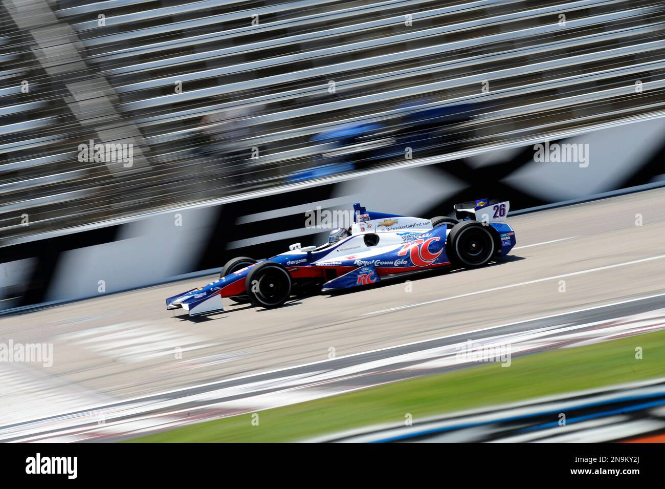Marco Andretti during the IndyCar Series qualifying at Texas Motor ...