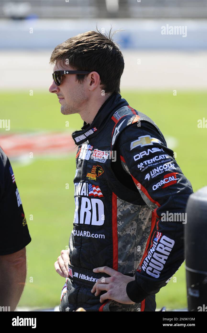 JR Hildebrand before the IndyCar Series qualifying at Texas Motor ...