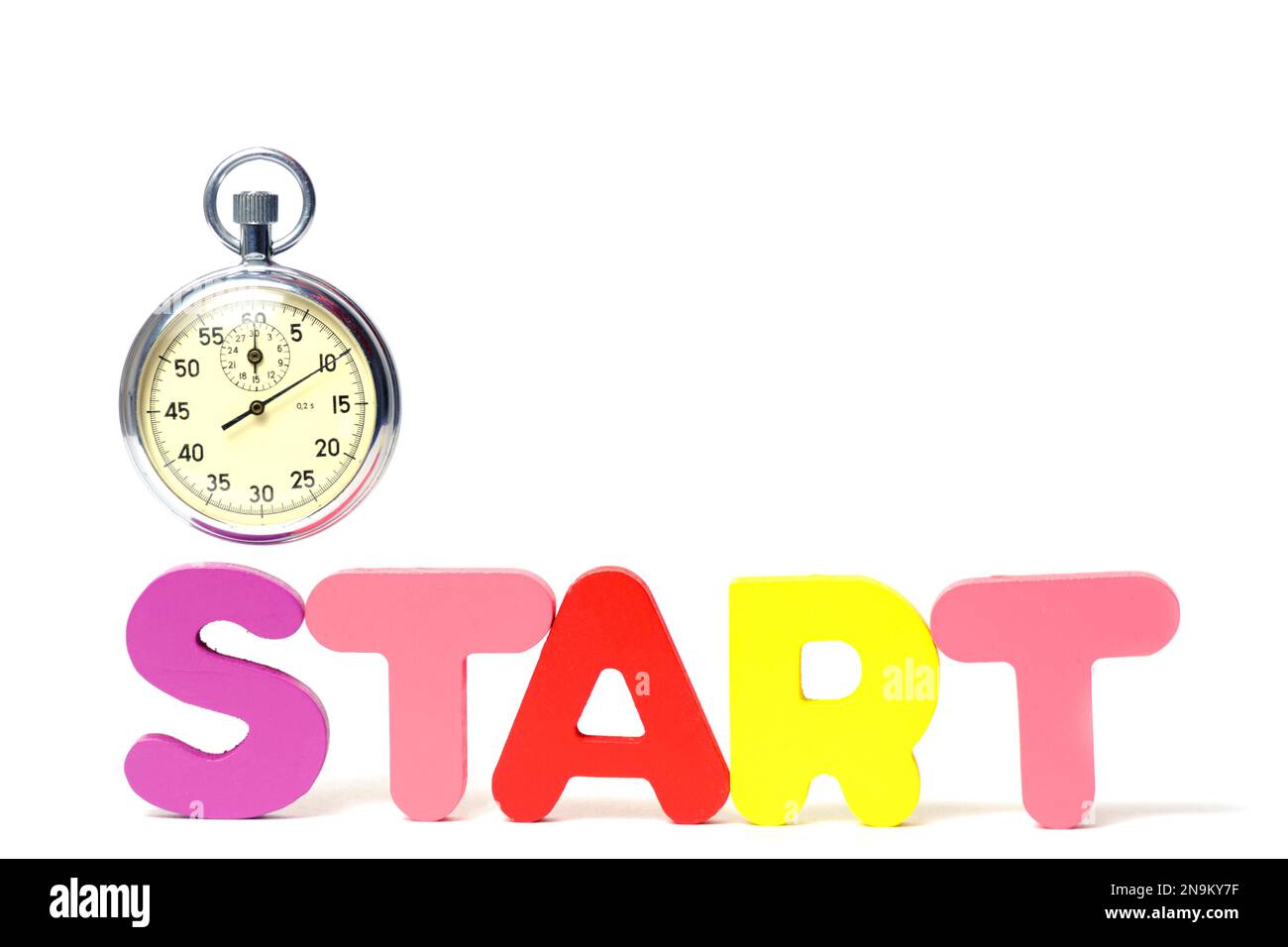 Start symbol concept words Cut Out Stock Images & Pictures - Alamy