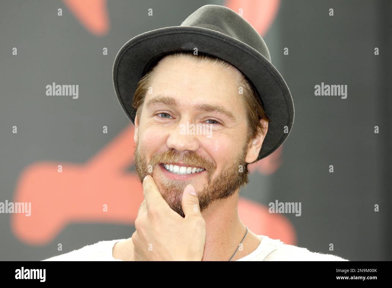 US actor Chad Michael Murray poses during a photocall at the 2012 Monte ...