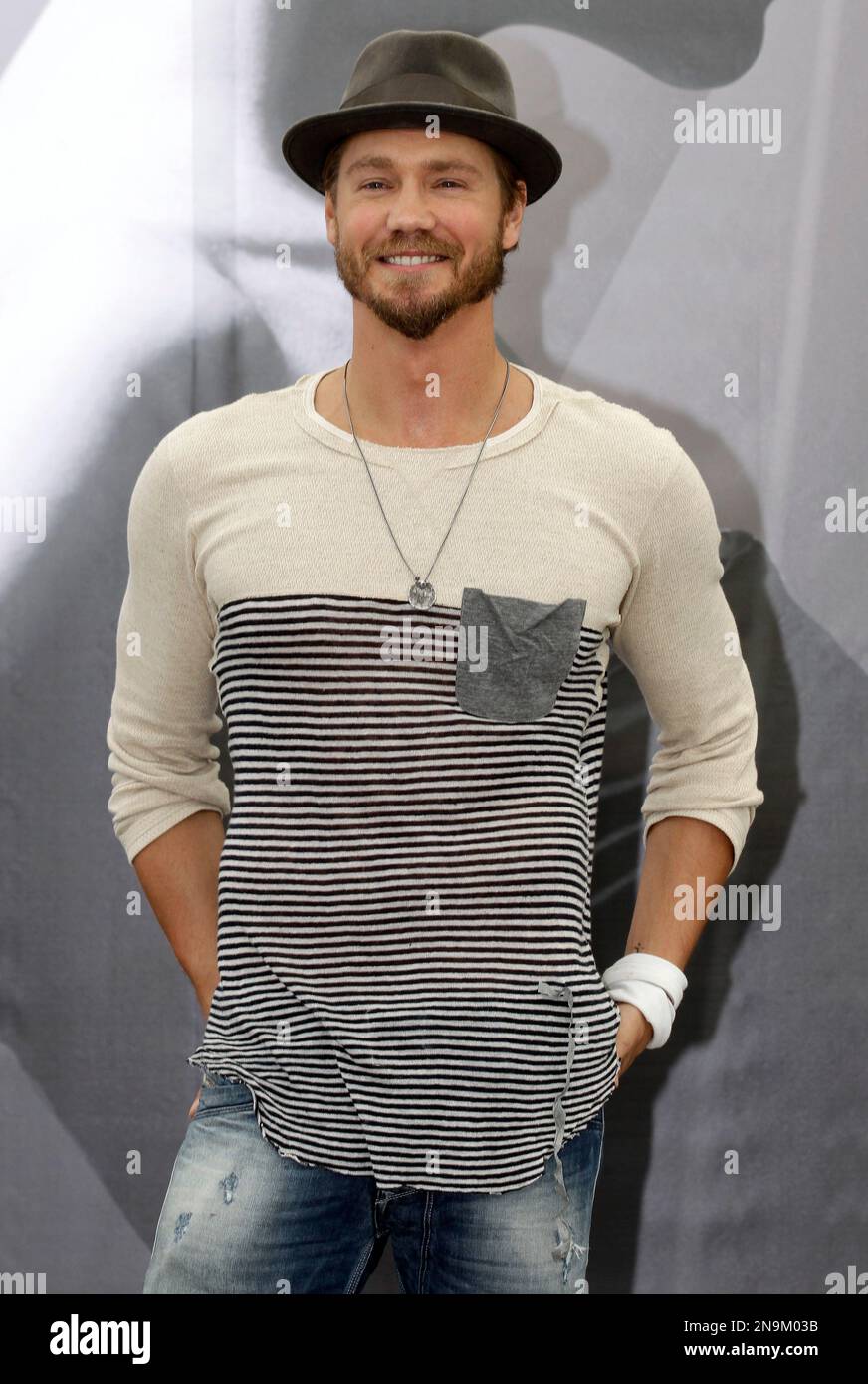 US actor Chad Michael Murray poses during a photocall at the 2012 Monte ...