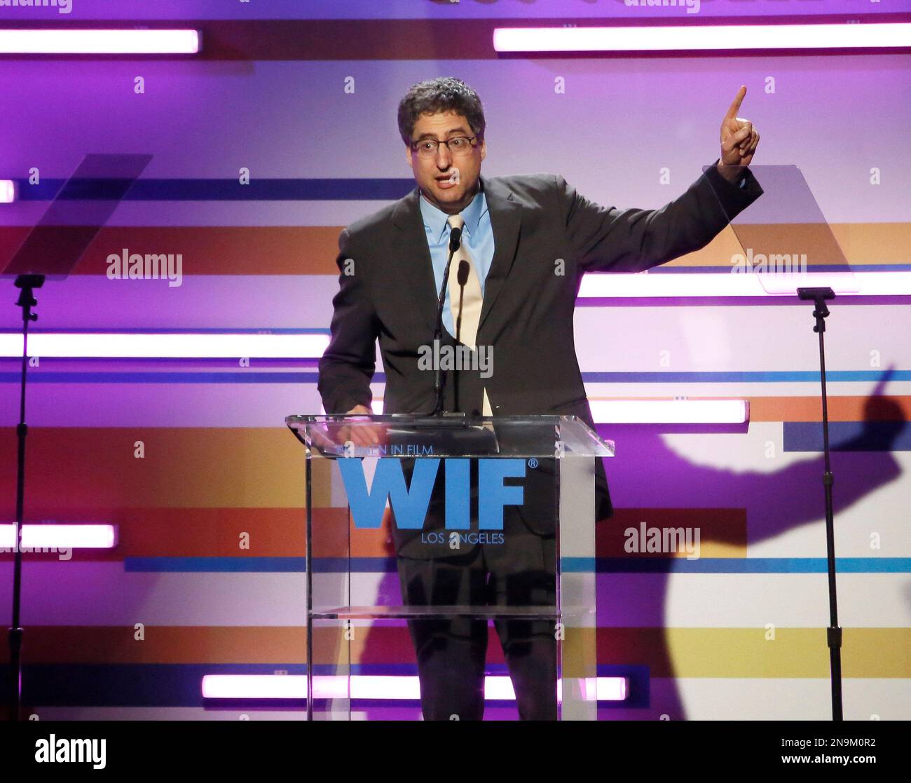 Tom Rothman, Co-Chairman, CEO, Fox Filmed Entertainment speaks onstage ...