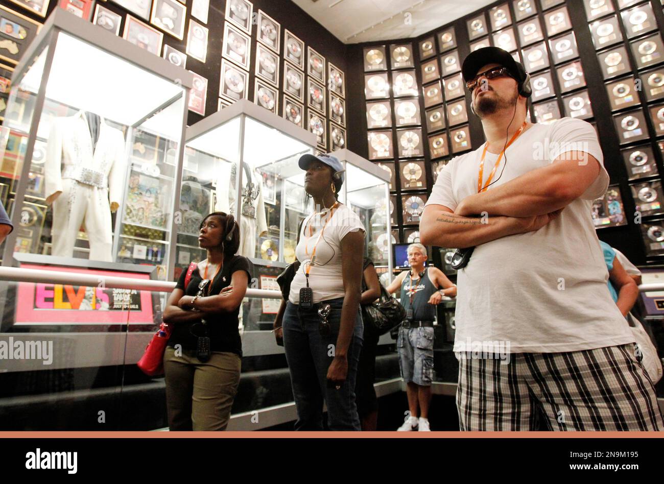 FILE -- This Aug. 2010 photo shows tourists viewing the trophy room at ...