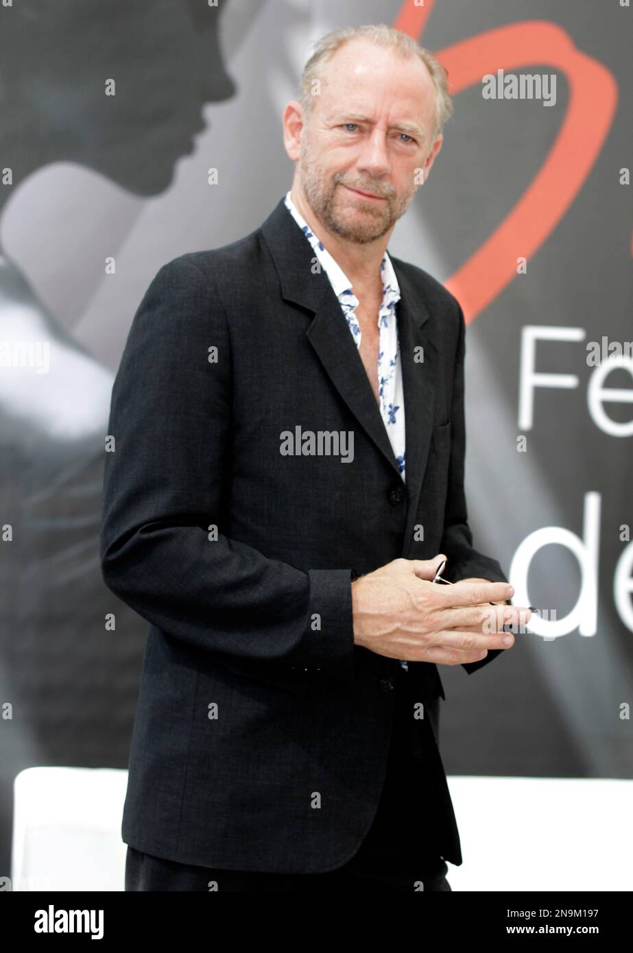 US actor Xander Berkeley poses during a photocall at the 2012 Monte ...