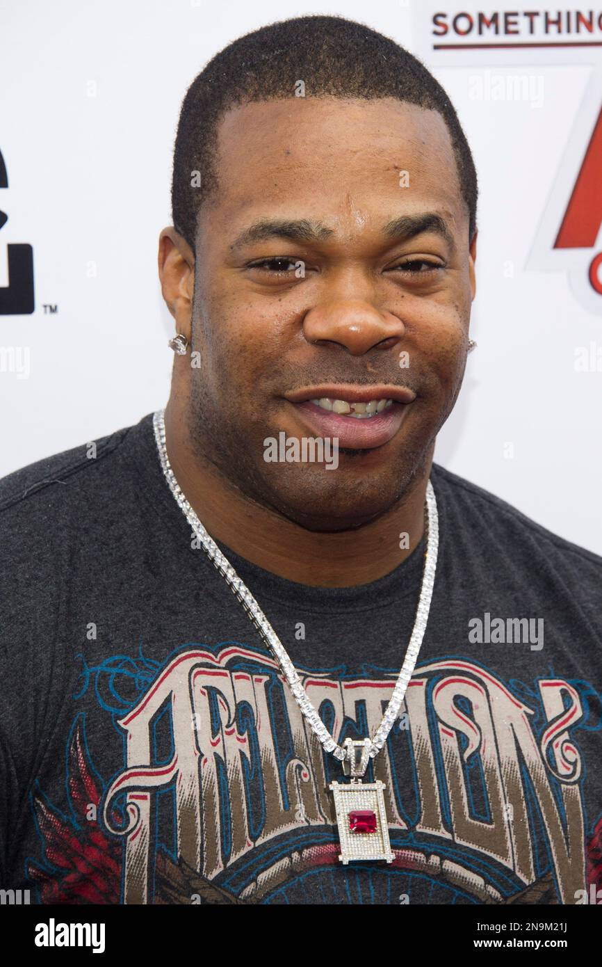 Busta Rhymes attends the "Something from Nothing: The Art of Rap ...