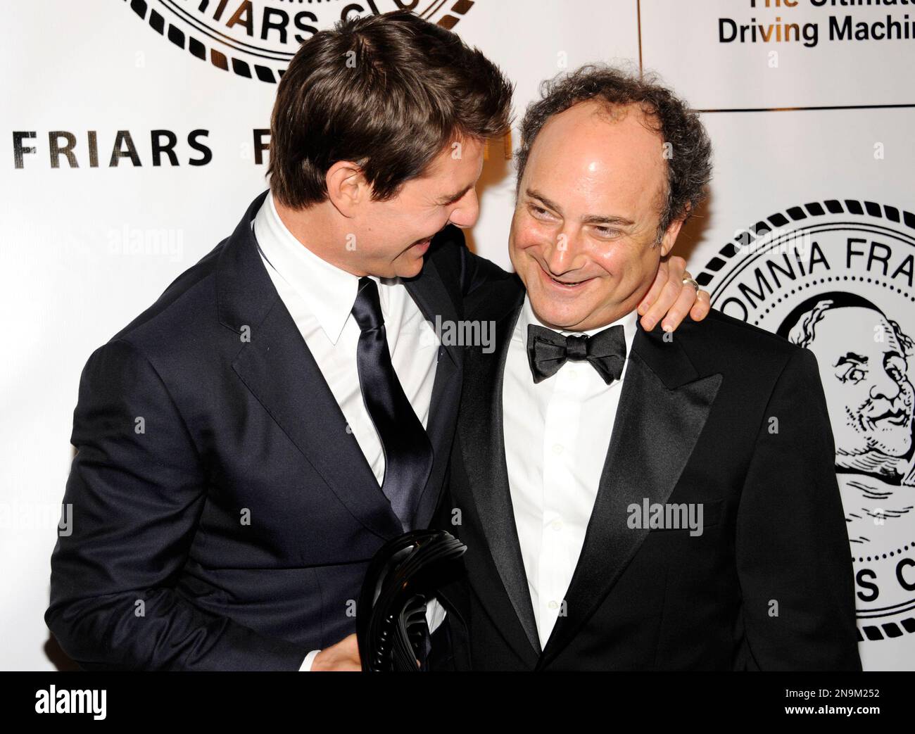 Actor Kevin Pollak, right, and honoree Tom Cruise pose together at The ...