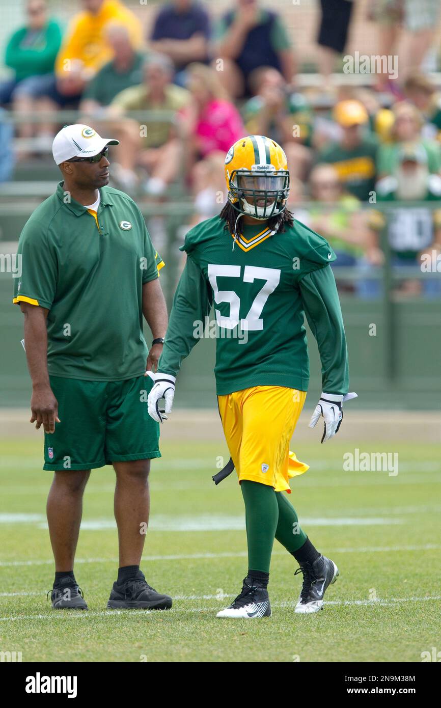 Green Bay Packers Jamari Lattimore during an NFL football minicamp ...