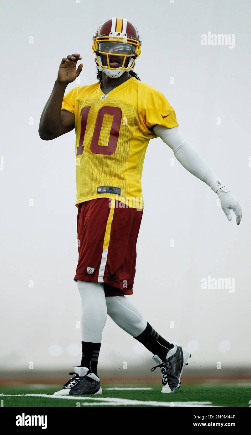 Washington Redskins quarterback Robert Griffin III during football ...
