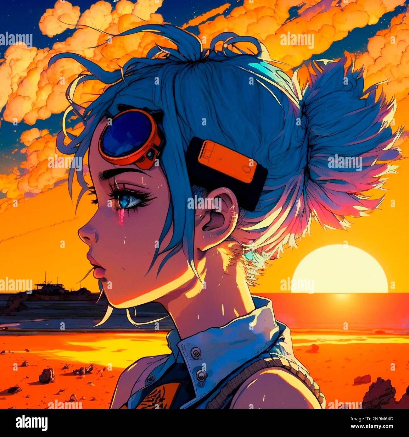 Watching anime hi-res stock photography and images - Alamy