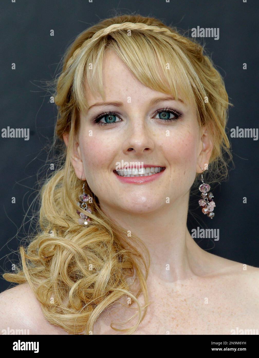 US actress Melissa Rauch attends the "The Big Bang Theory" Photocall ...