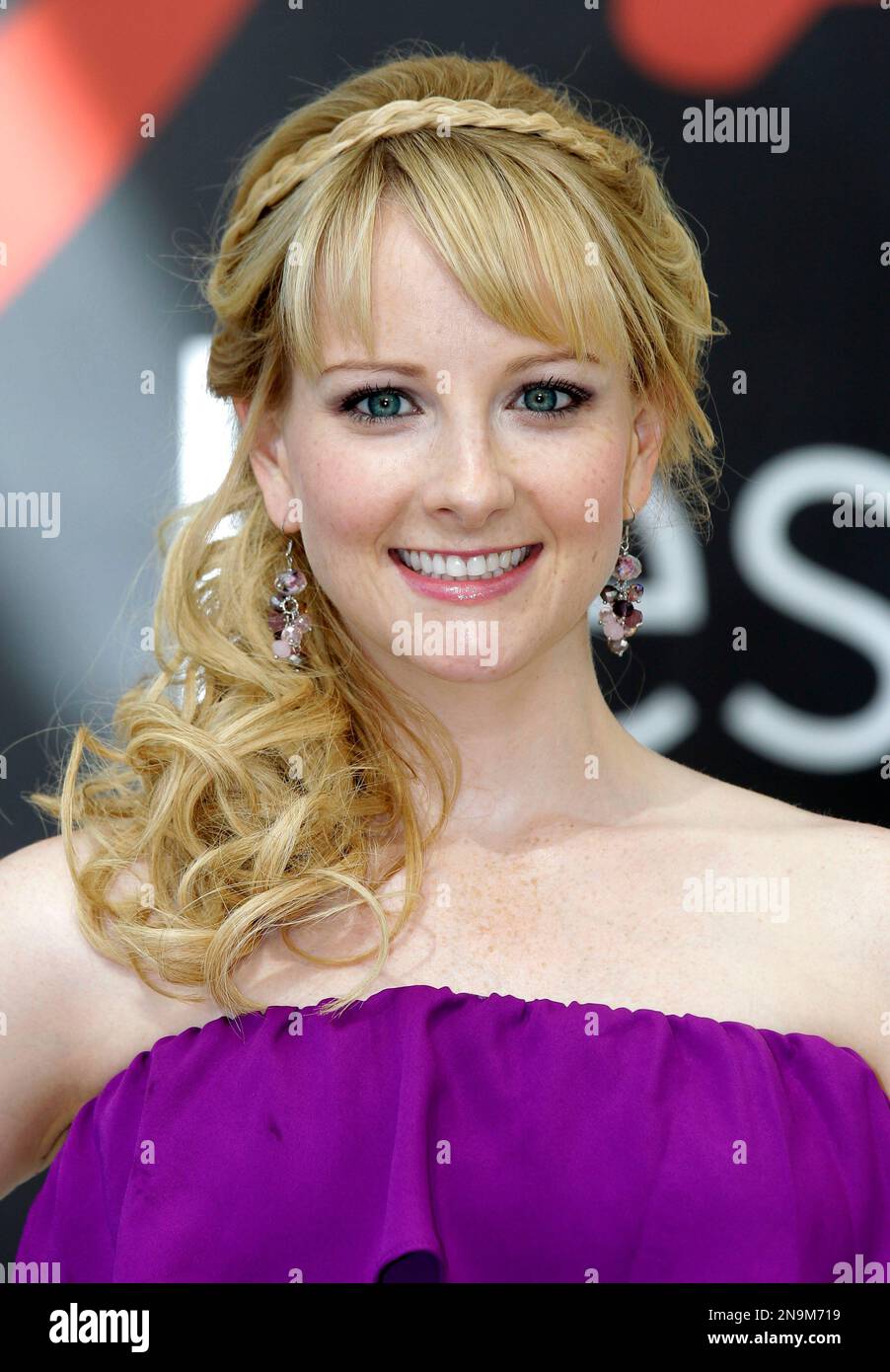 US actress Melissa Rauch attends the "The Big Bang Theory" Photocall ...