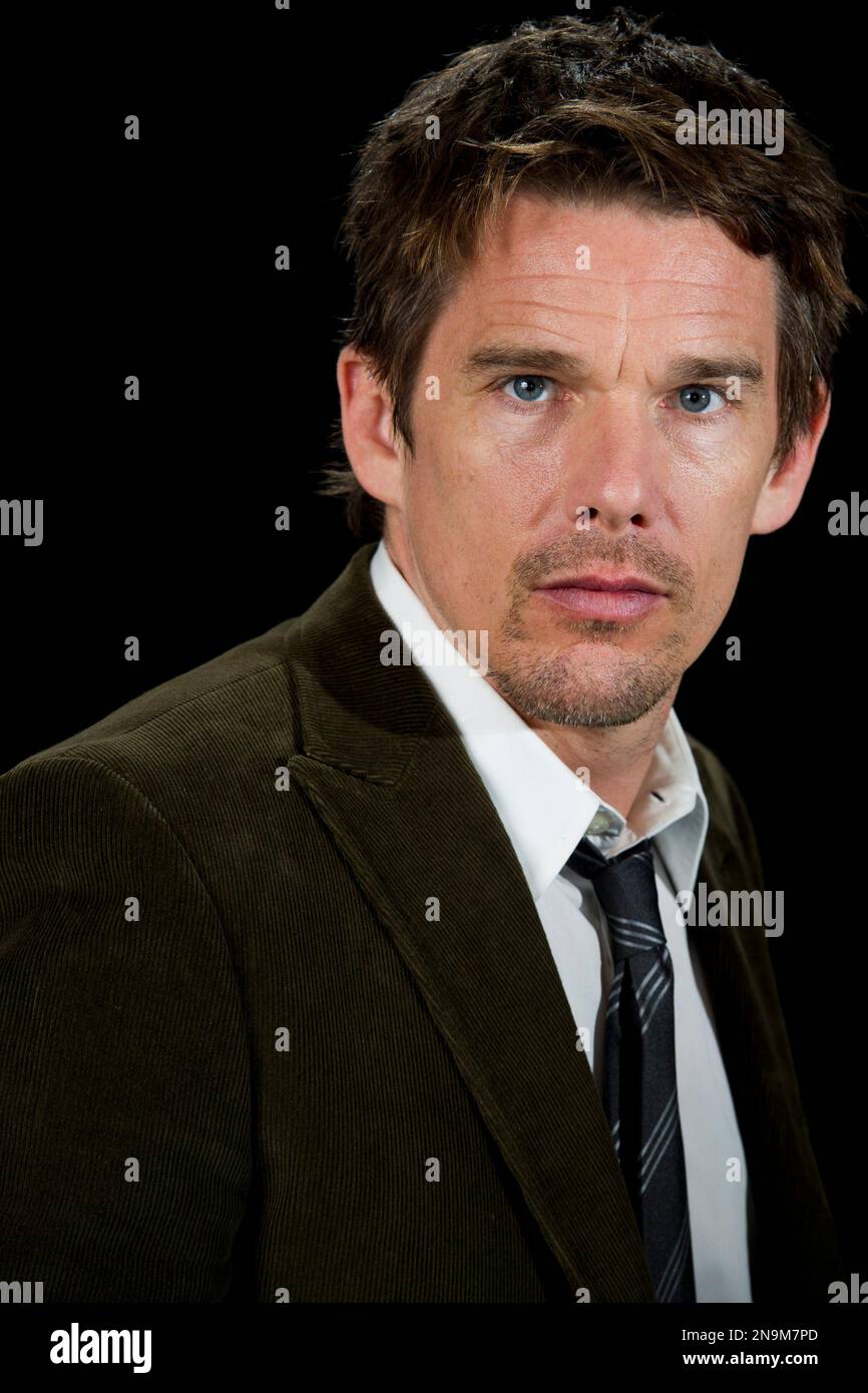 Ethan Hawke poses for a portrait on Monday, June 11, 2012 in New York ...