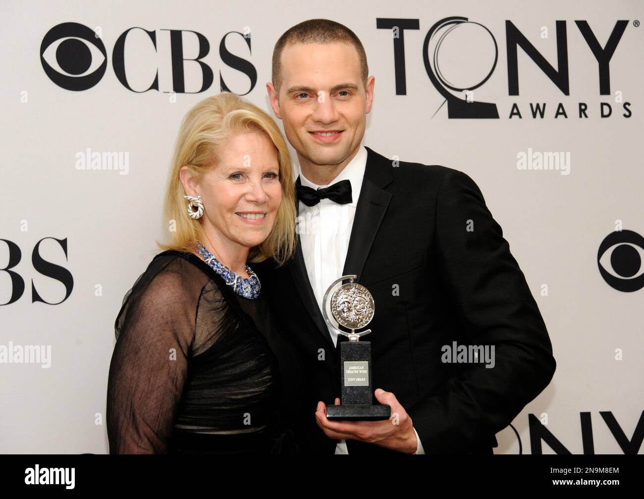 Producer Daryl Roth, left, and her son Jordan Roth pose in the press ...