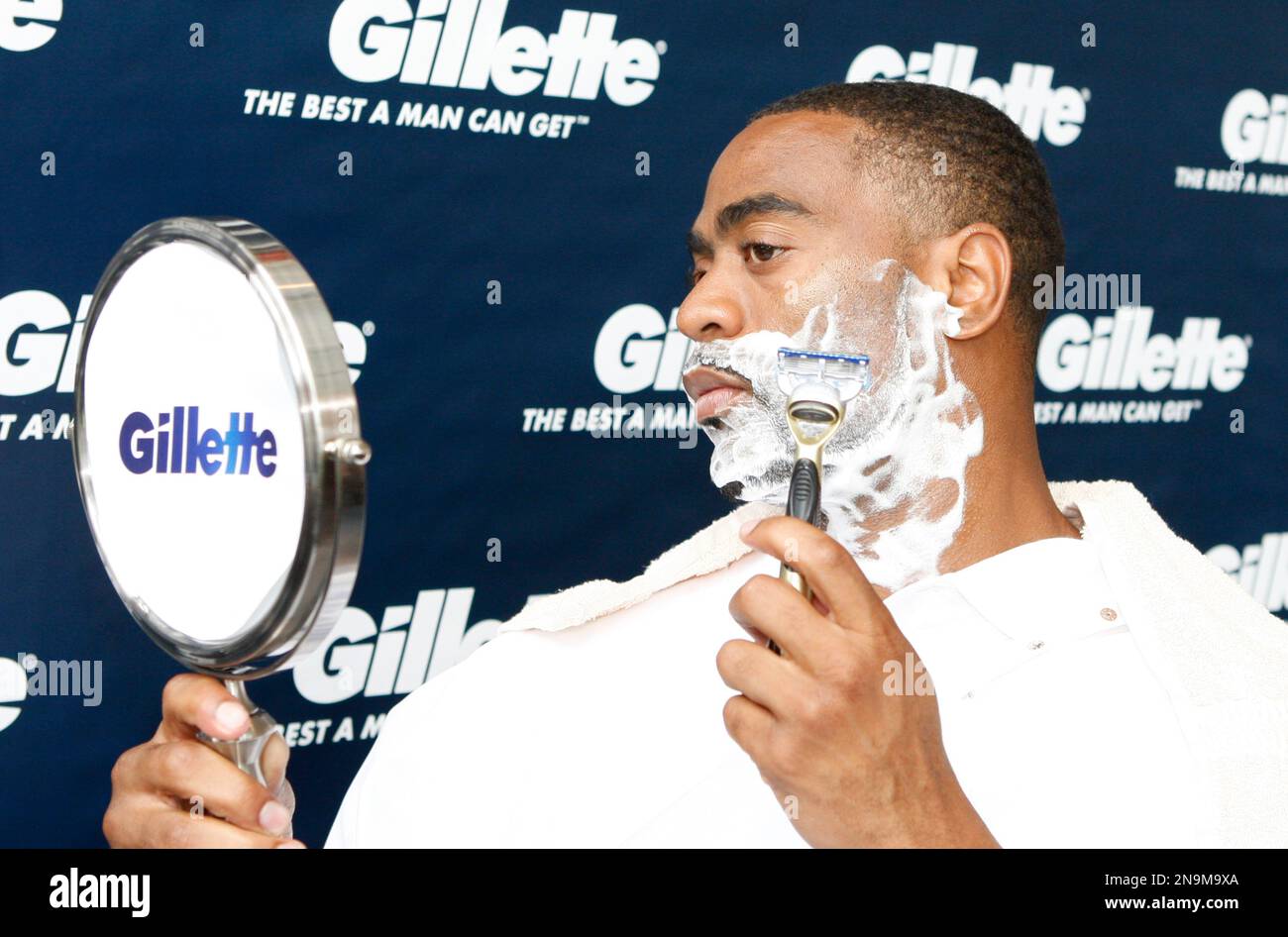 COMMERCIAL IMAGE - American 100m record holder Tyson Gay is seen ...