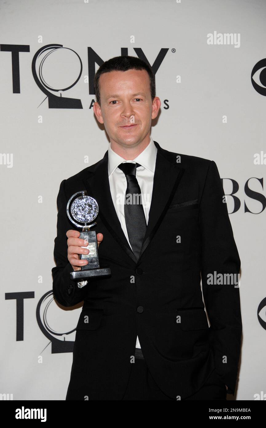 Enda Walsh arrives at the 66th Annual Tony Awards on Sunday June 10 ...