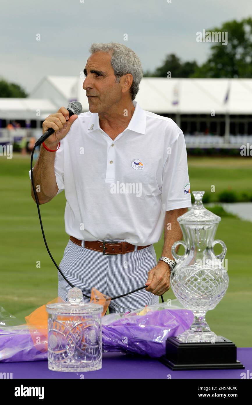 Tony Thomas, son of the late entertainer Danny Thomas, speaks at the St ...