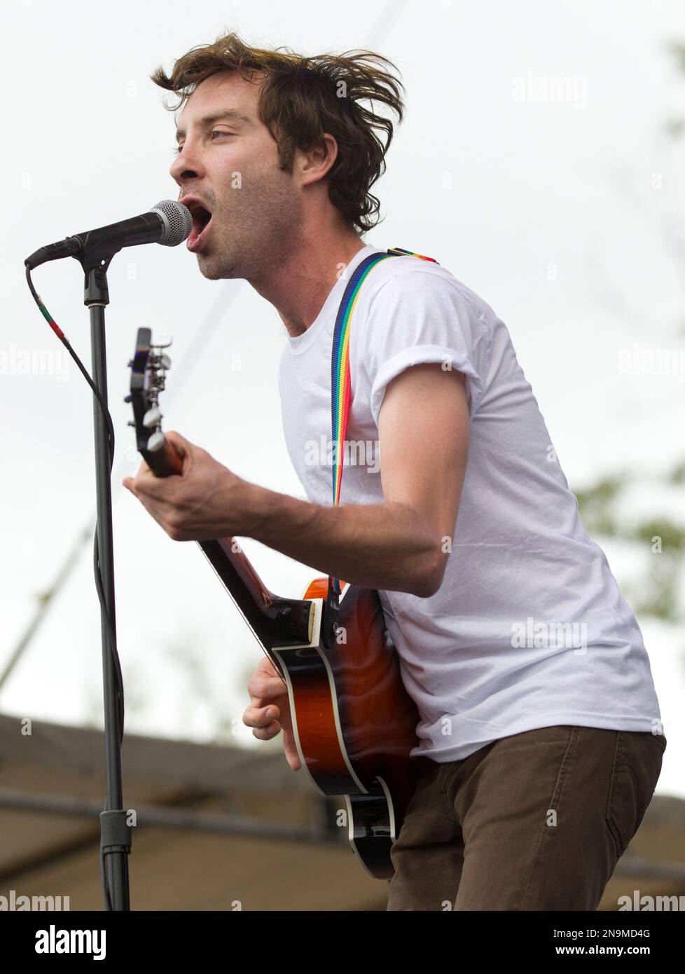 Jared Swilley of The Black Lips performs during the Bonnaroo Music and ...