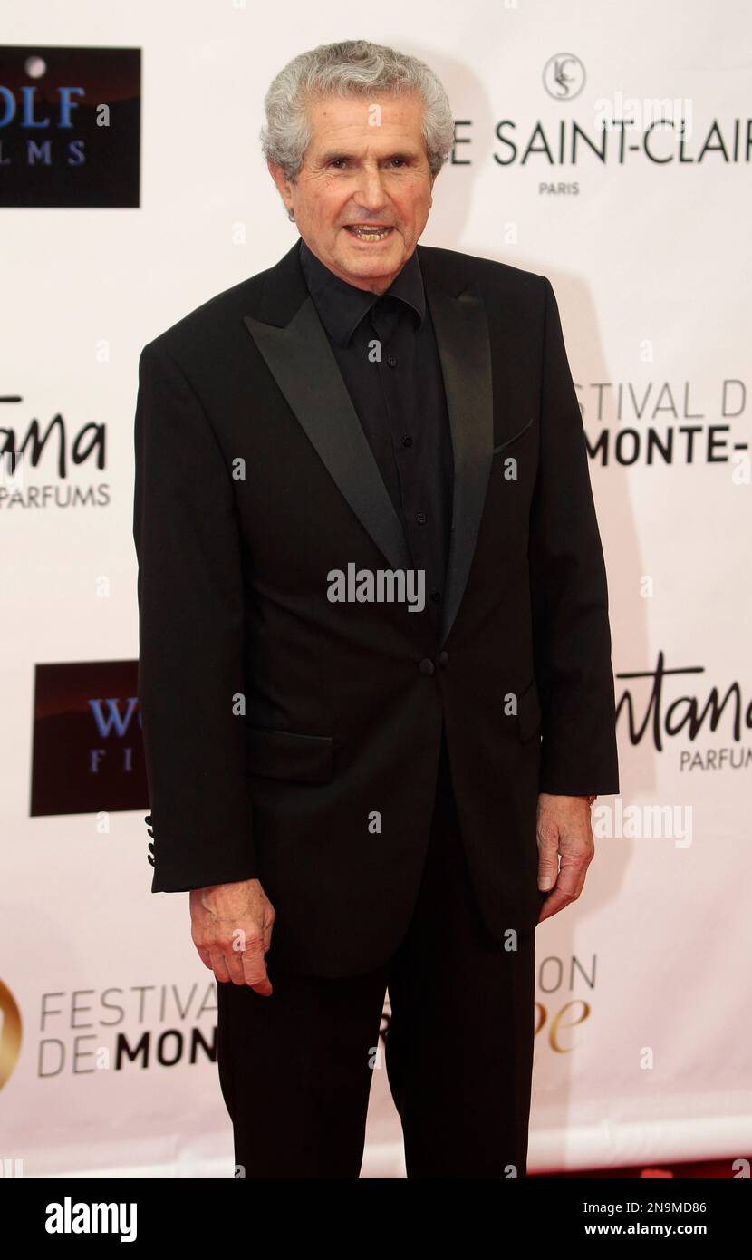 French film director Claude Lelouch poses during the opening ceremony ...