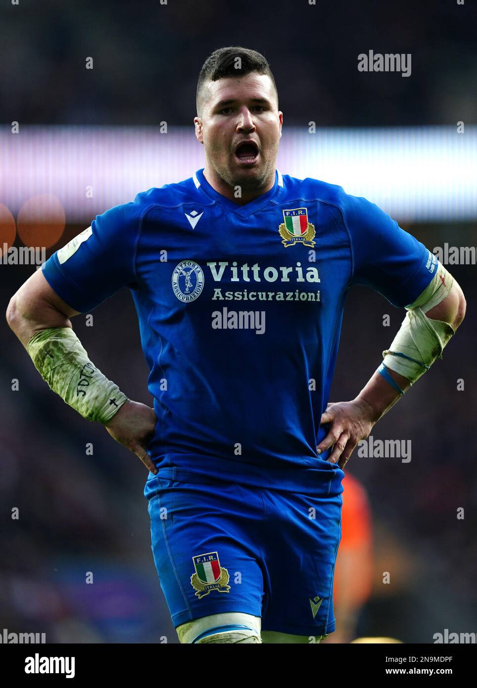 Sebastian negri rugby italy hi-res stock photography and images - Alamy