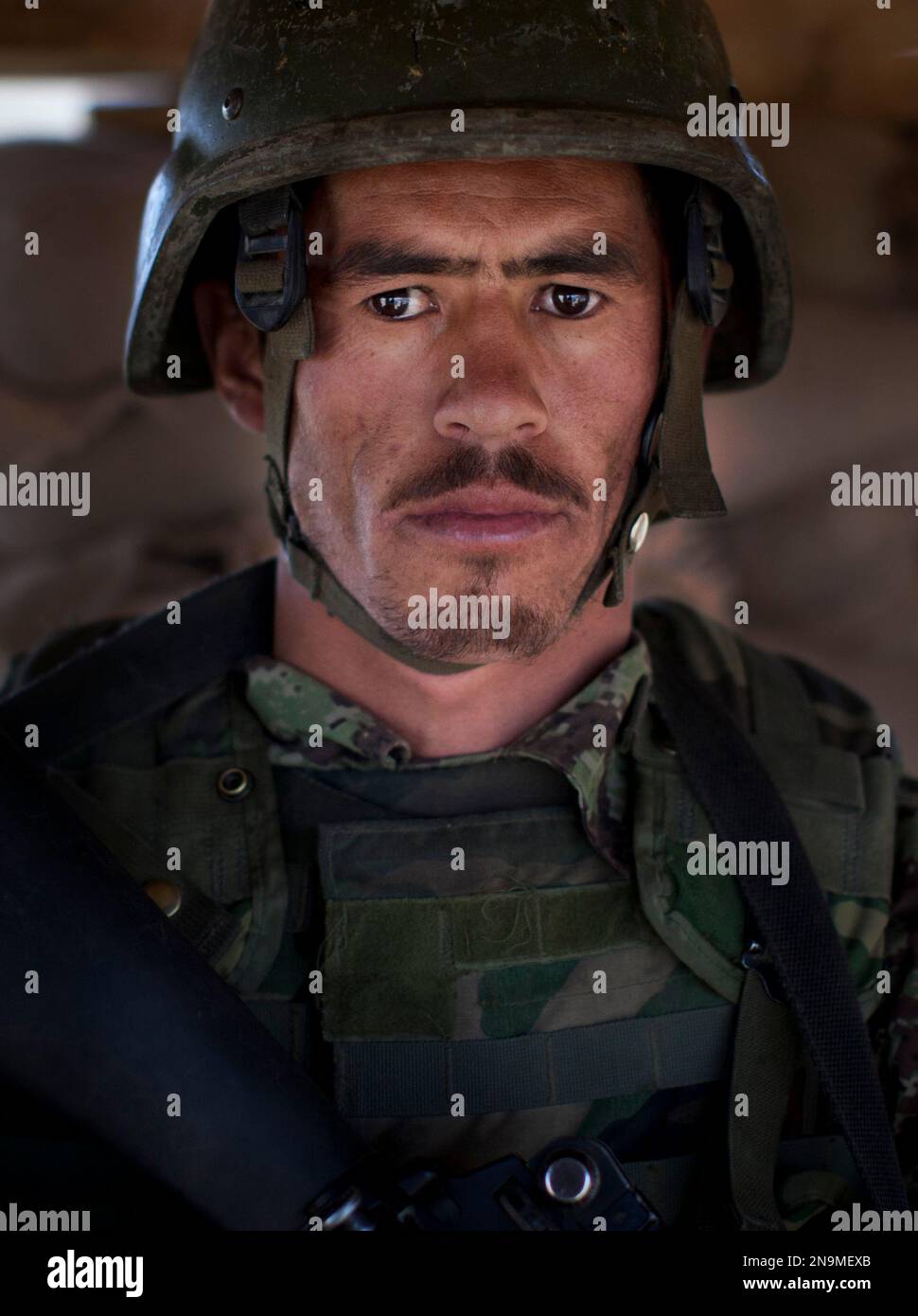 In this Tuesday, May 22, 2012 photo, Afghan National Army soldier ...