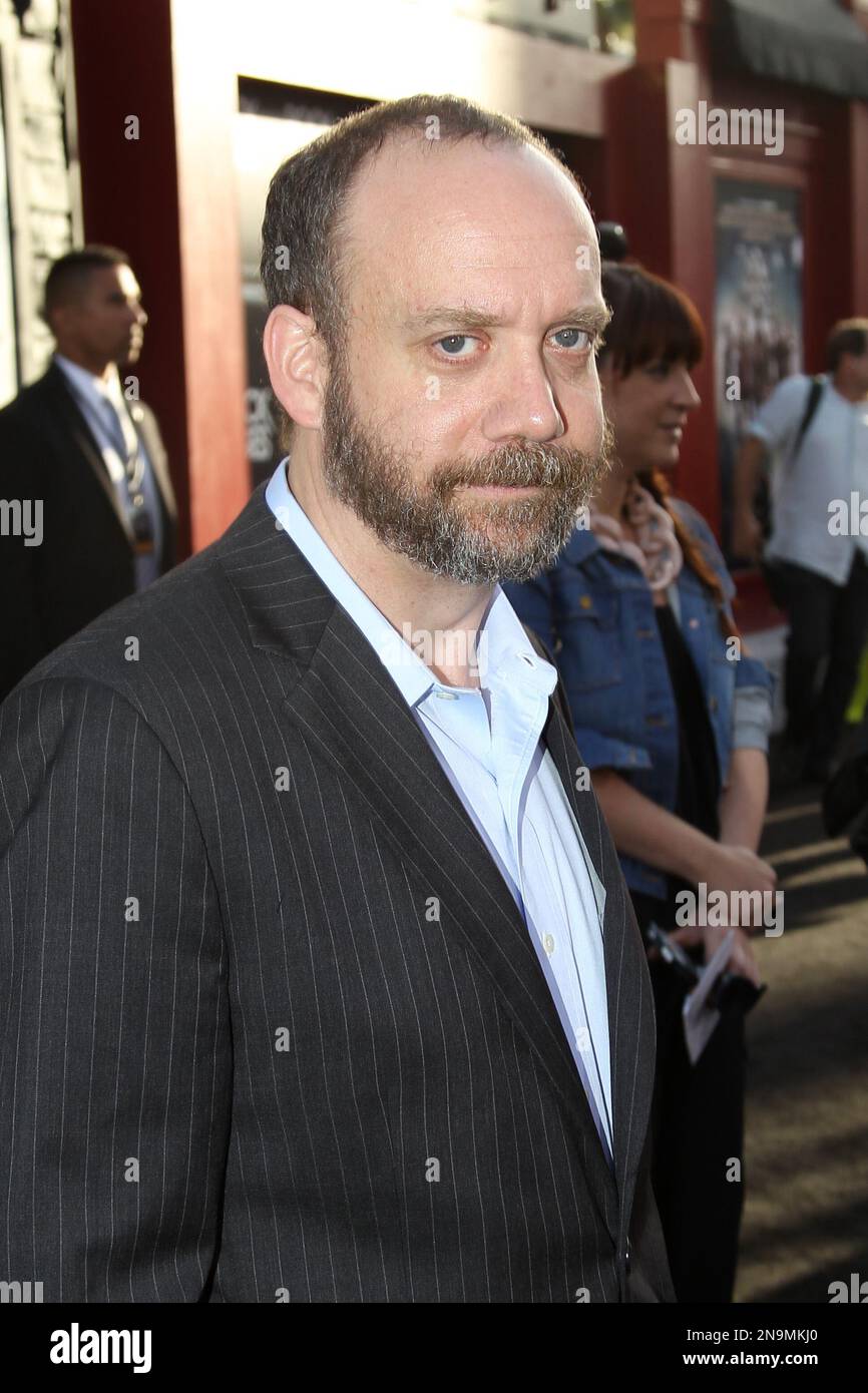 Paul Giamatti arrives at the "Rock of Ages" premiere at Grauman's ...