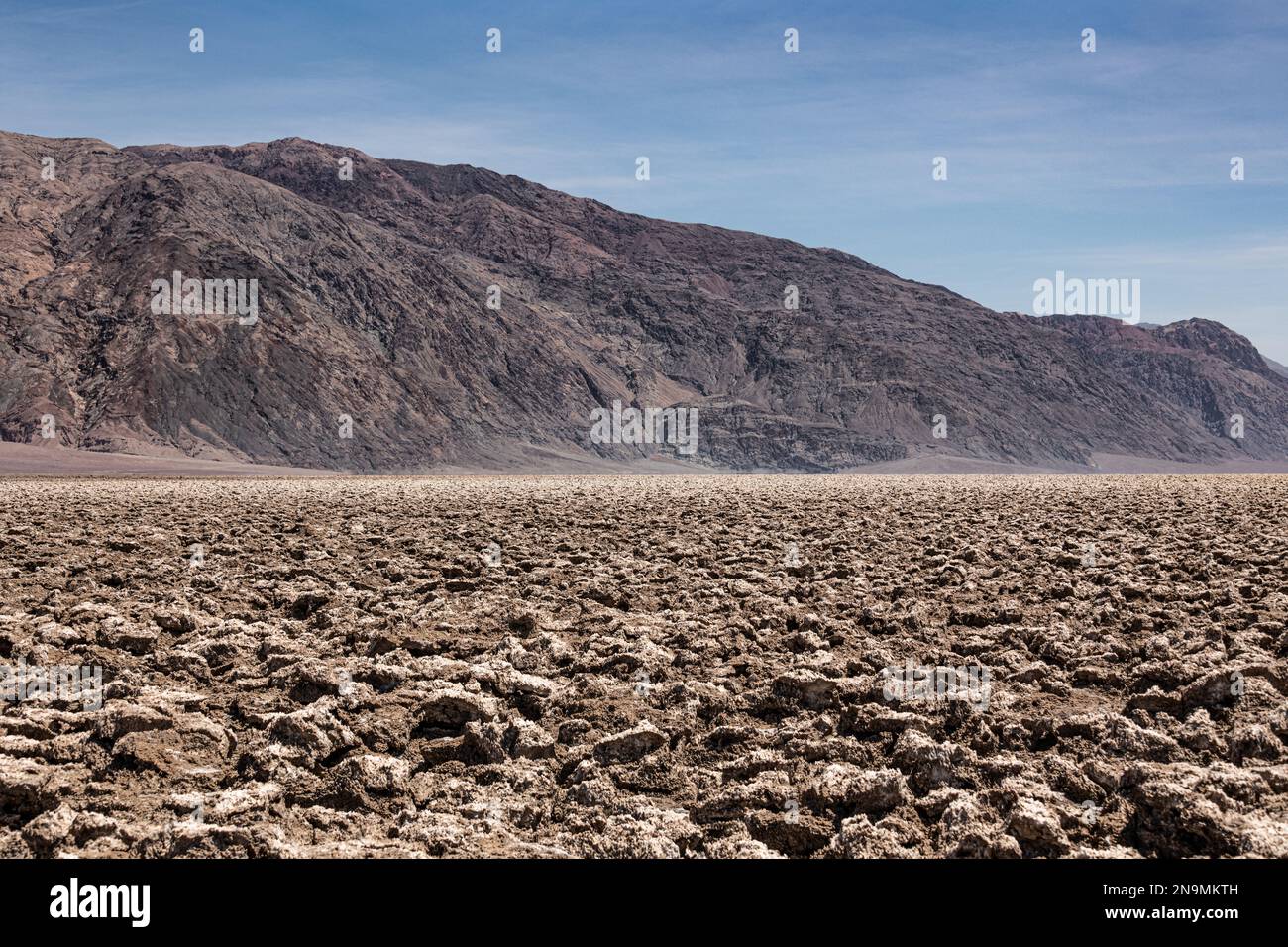 Devil's Golf Course - Death Valley National Park in California, USA ...