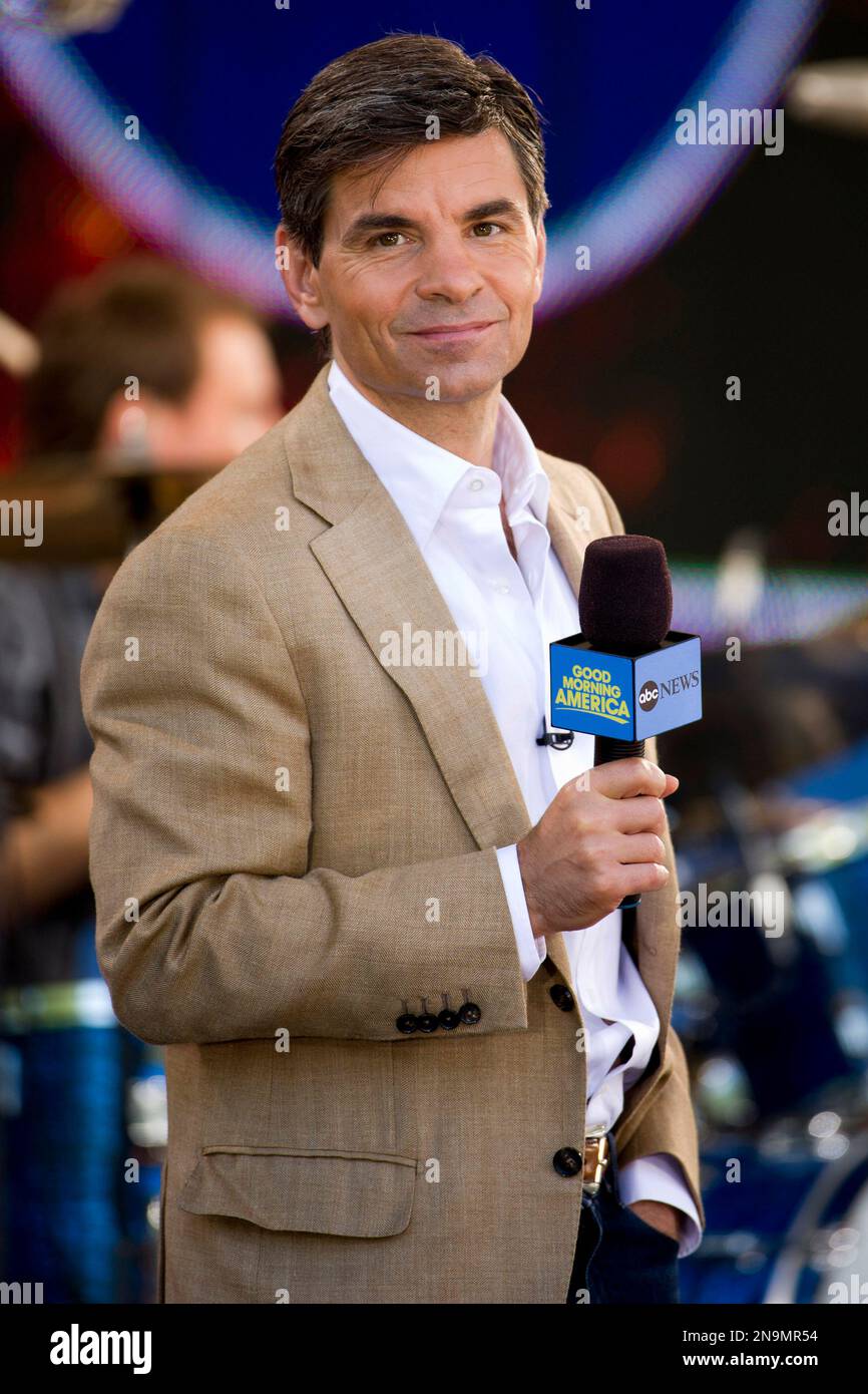 George Stephanopoulos appears on ABC's "Good Morning America" on Friday ...