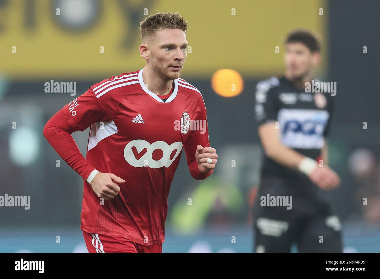 Standard's Renaud Emond pictured during a soccer match between Standard ...