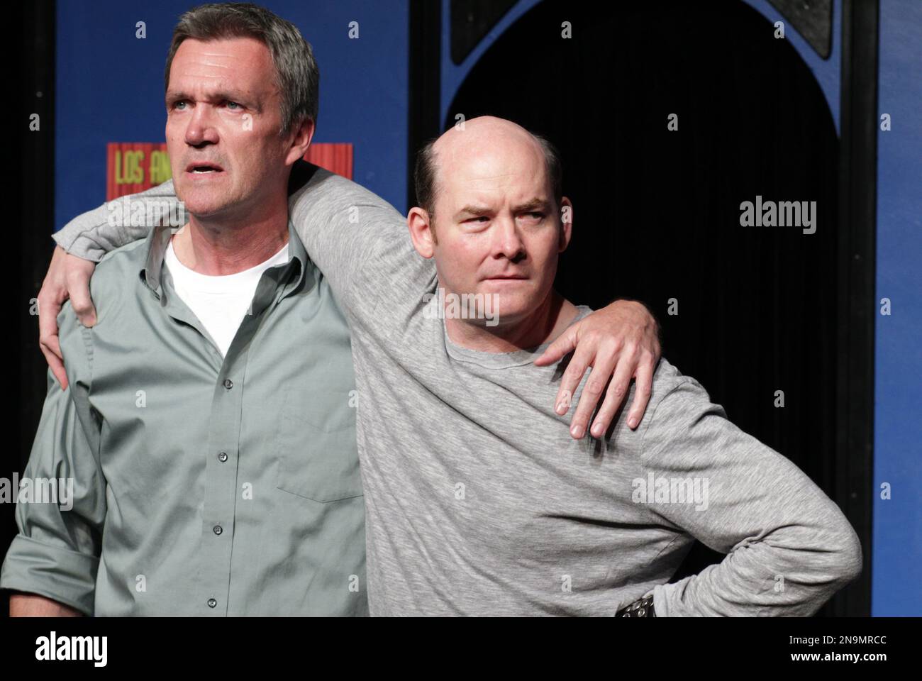 David Koechner, right, and Neil Flynn of Beer Shark Mice perform during ...