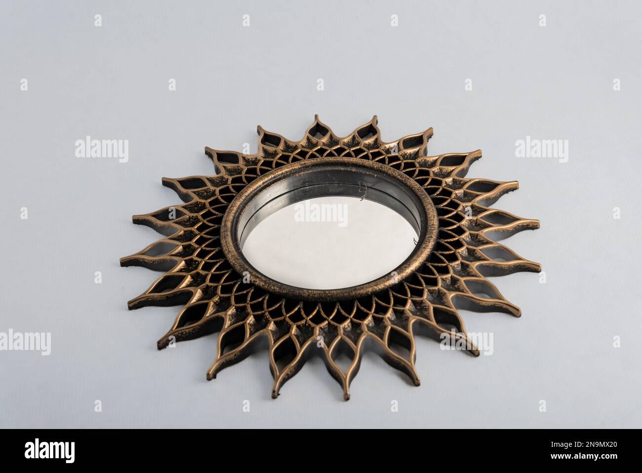 the photograph of a decorative mirror to hang on the wall home ...