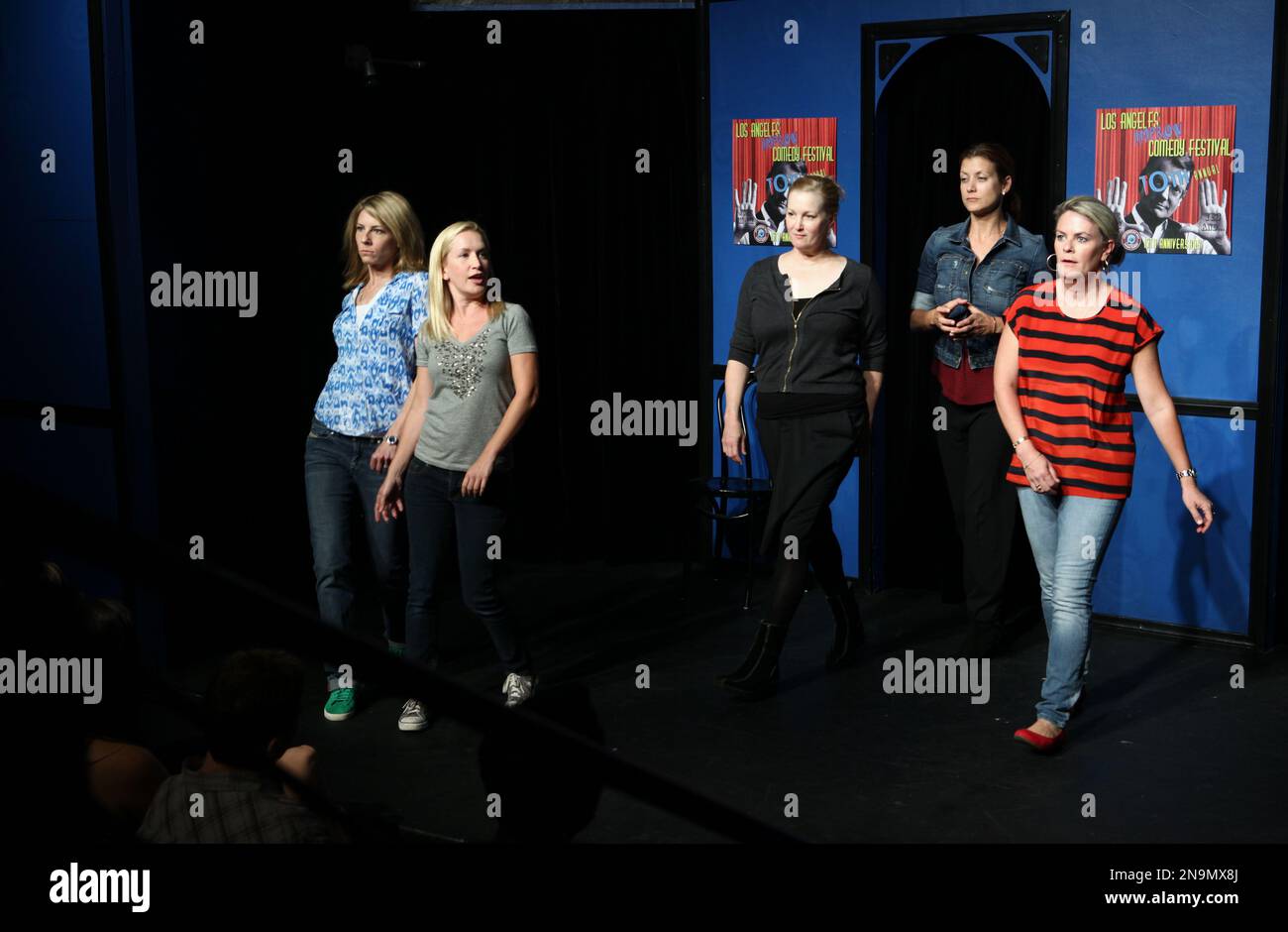 From left, Shulie Cowen, Angela Kinsey, Betty Cahill, Kate Walsh and ...