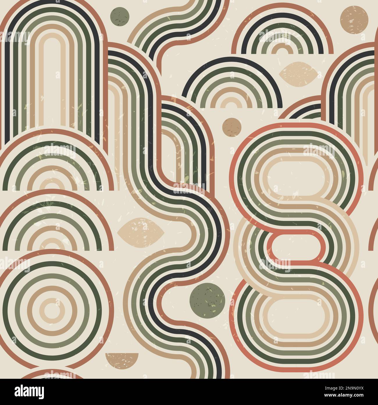 Arched pattern. Architectural geometric lines and wave shape recent ... Arched pattern. Architectural geometric lines and wave shape recent ...