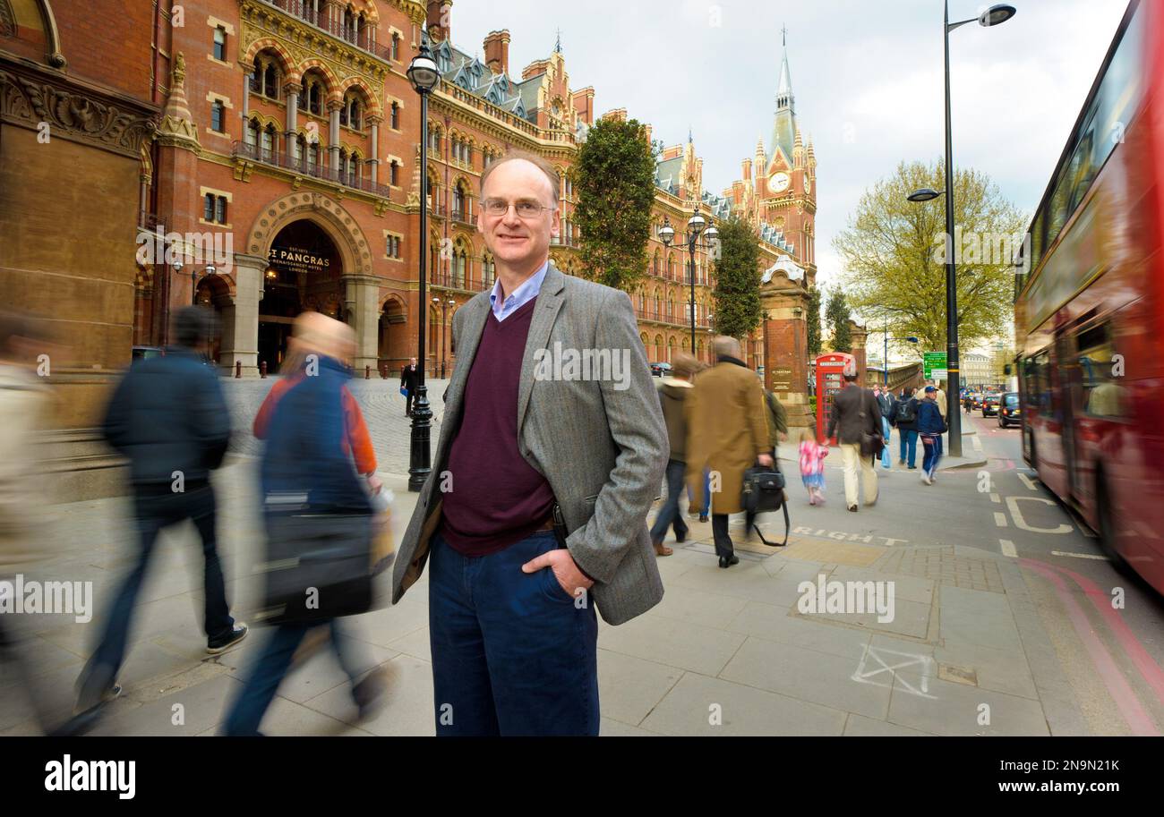 Scientist and author Matt Ridley is photographed outside St Pancreas ...