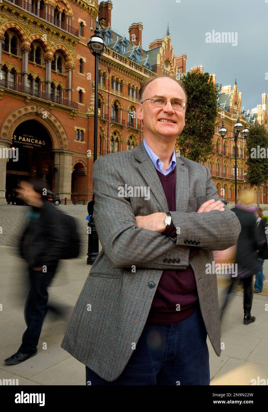 Scientist and author Matt Ridley is photographed outside St Pancreas ...