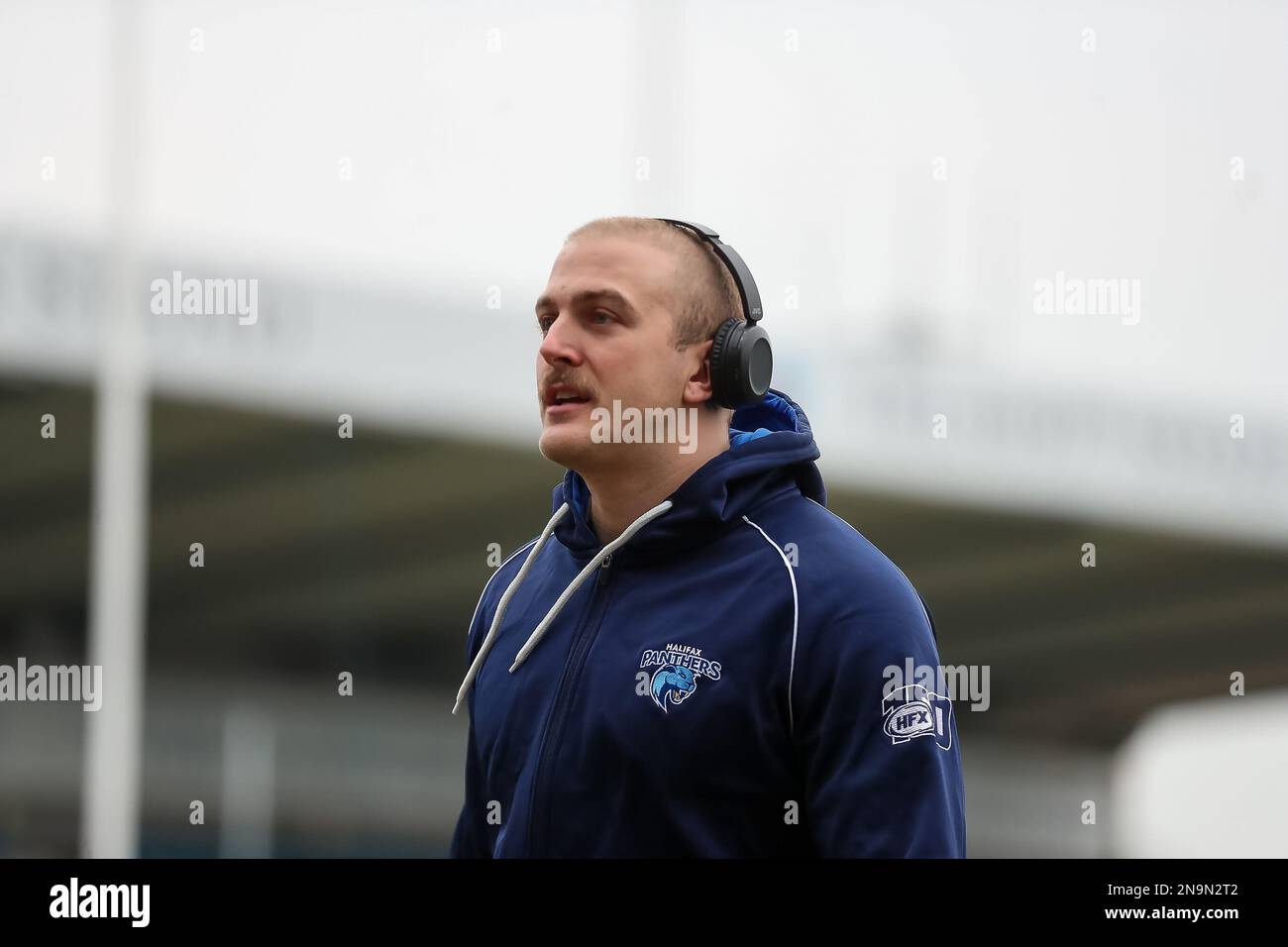 Featherstone, West Yorkshire, UK. 12 February, 2023. ***Jake Maizen of ...