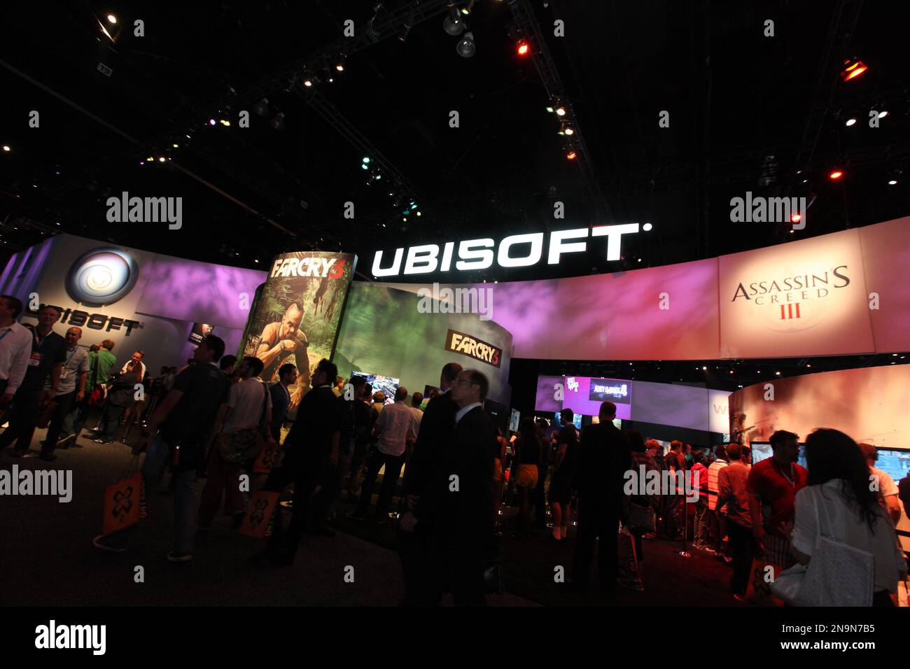 COMMERCIAL IMAGE - In this image provided by Ubisoft, guests visit the ...