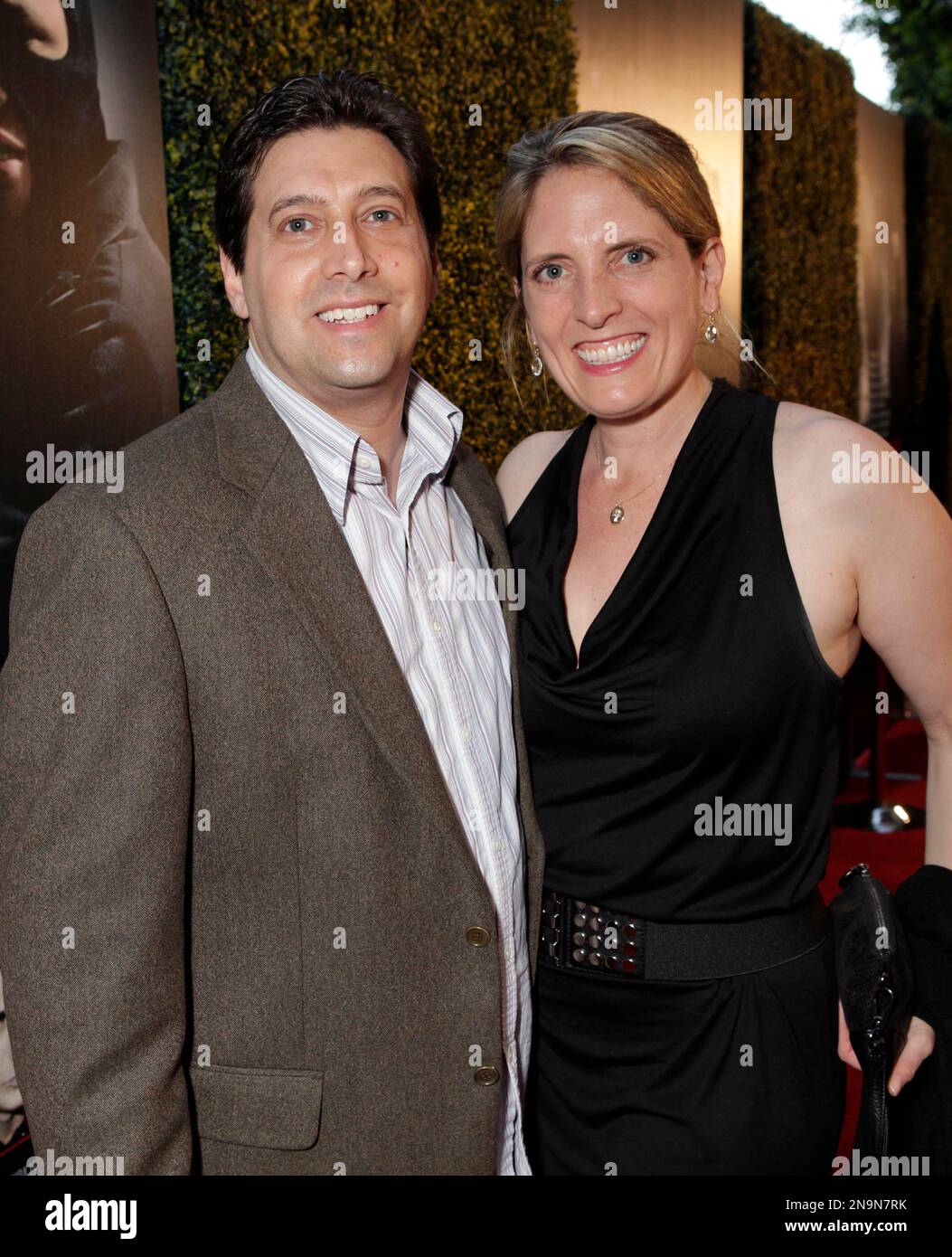 Associate Producer Anthony Gore and Voice Over Actress Leslie Wolf ...