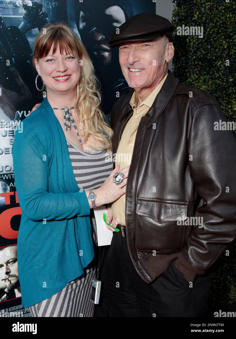 Actor Ed Lauter (right) and wife Mia Lauter arrive at the world ...