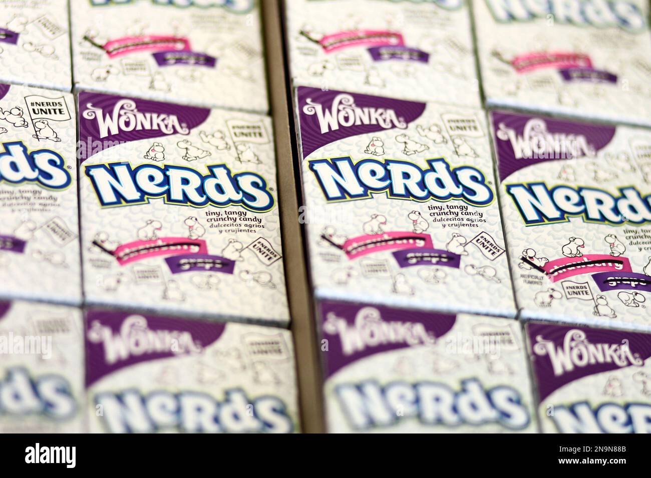 COMMERCIAL IMAGE – In this image provided by WONKA , White-Out NERDS ...