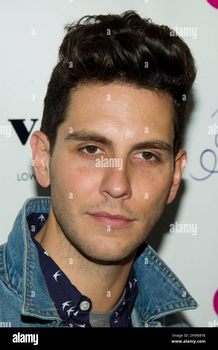 Gabe Saporta from the band Cobra Starship attends a party to celebrate ...