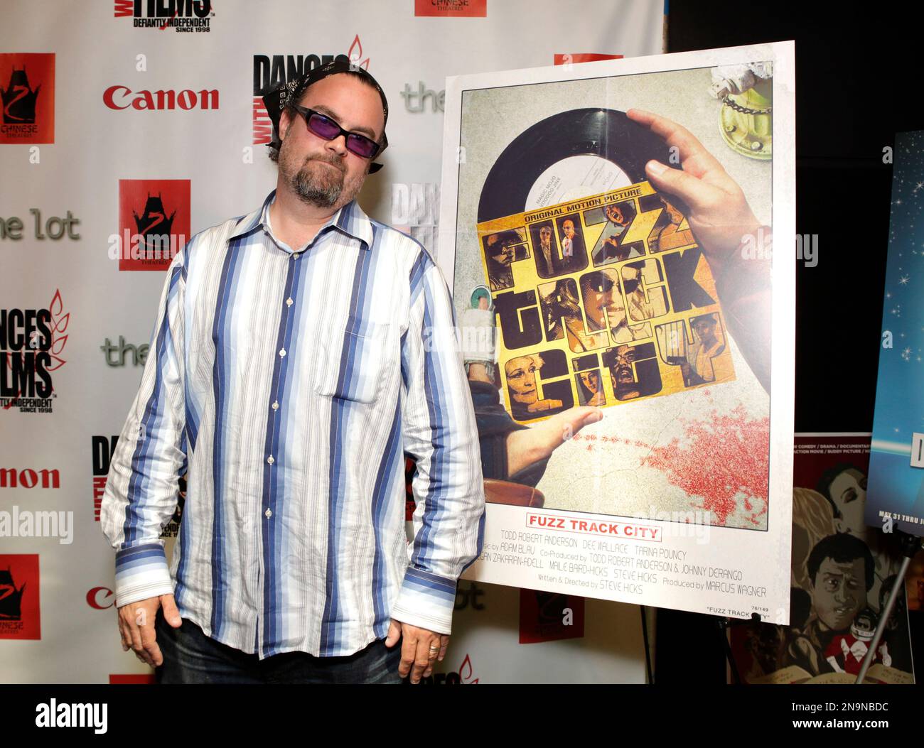 Director/Writer Steve Hicks arrives at the Fuzz Track City World ...