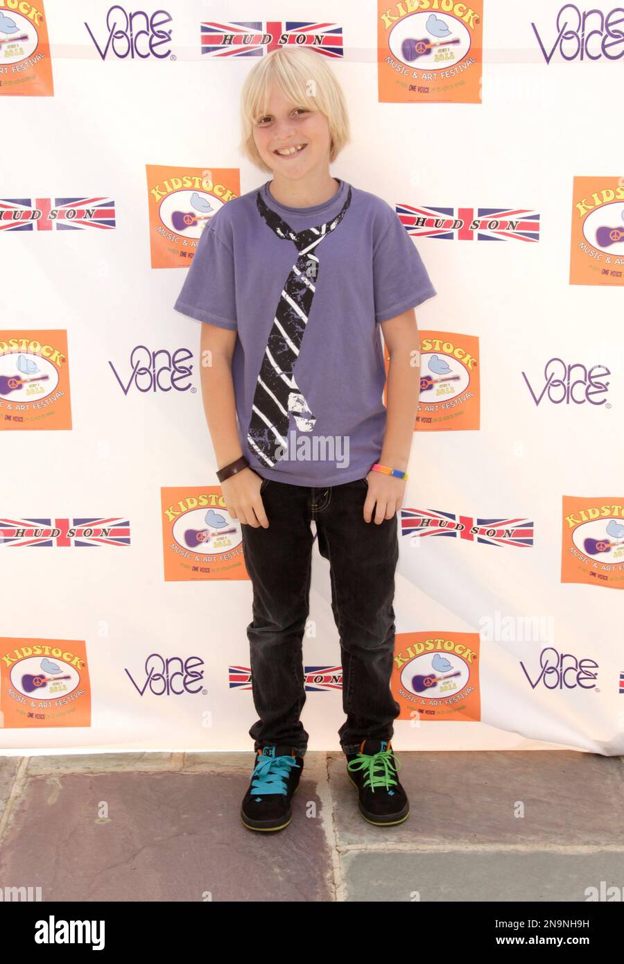 Miles Elliot arrives at the 6th Annual Kidstock Music and Arts Festival ...