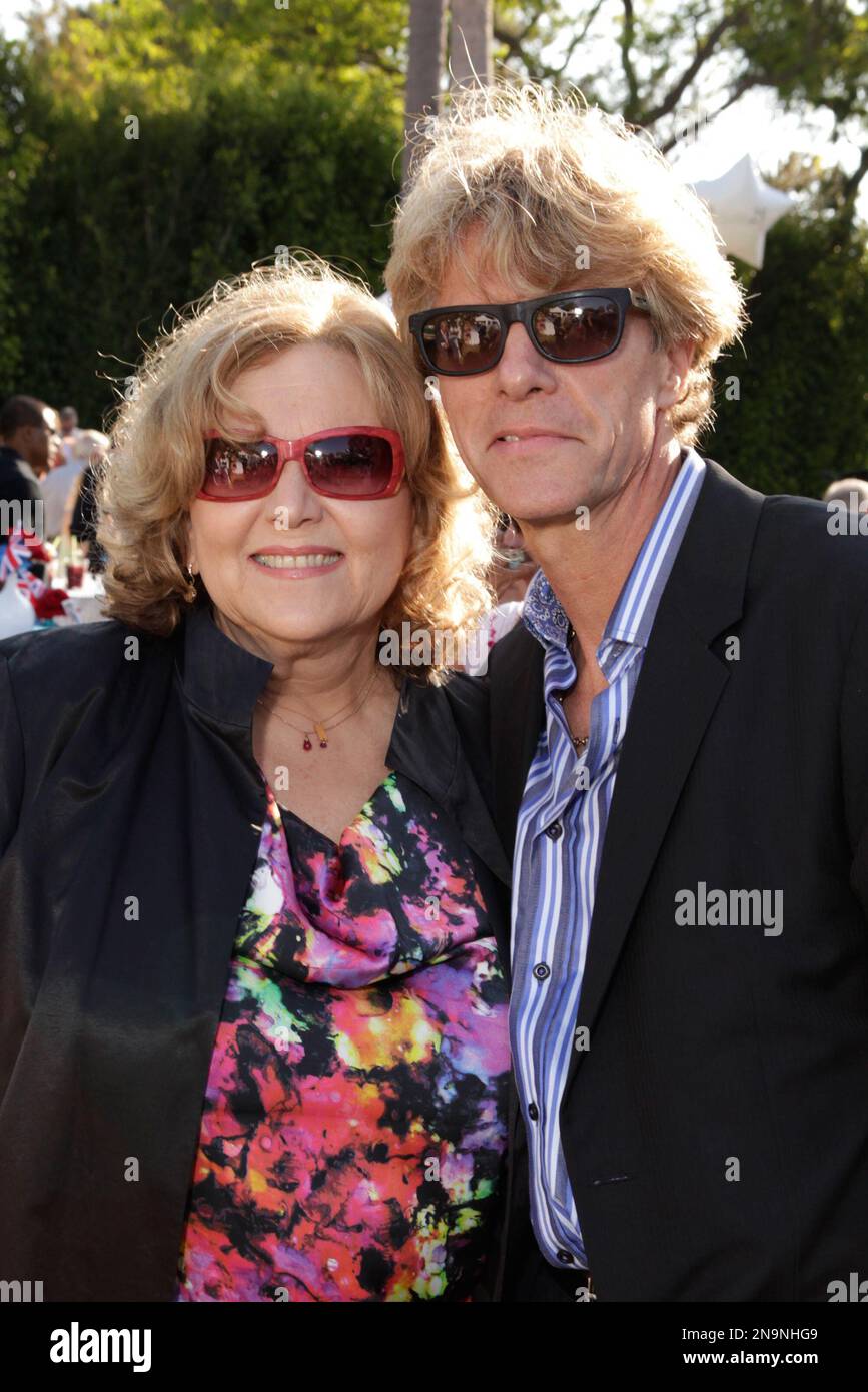 Brenda Vaccaro, left and Guy Hector attend the BAFTA Los Angeles 25th ...