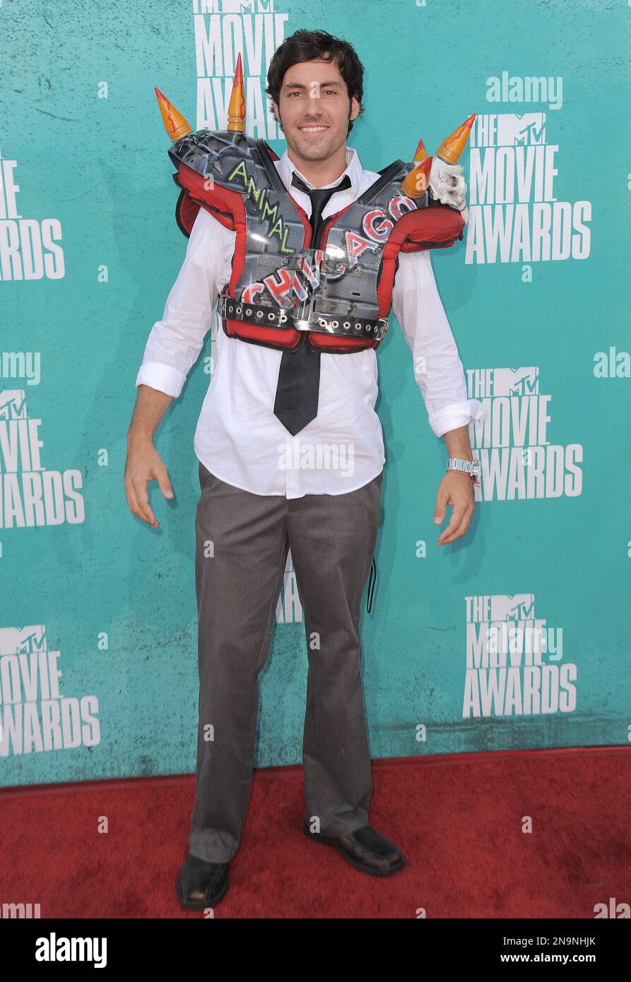 Jeff Dye arrives at the MTV Movie Awards on Sunday, June 3, 2012 in Los ...