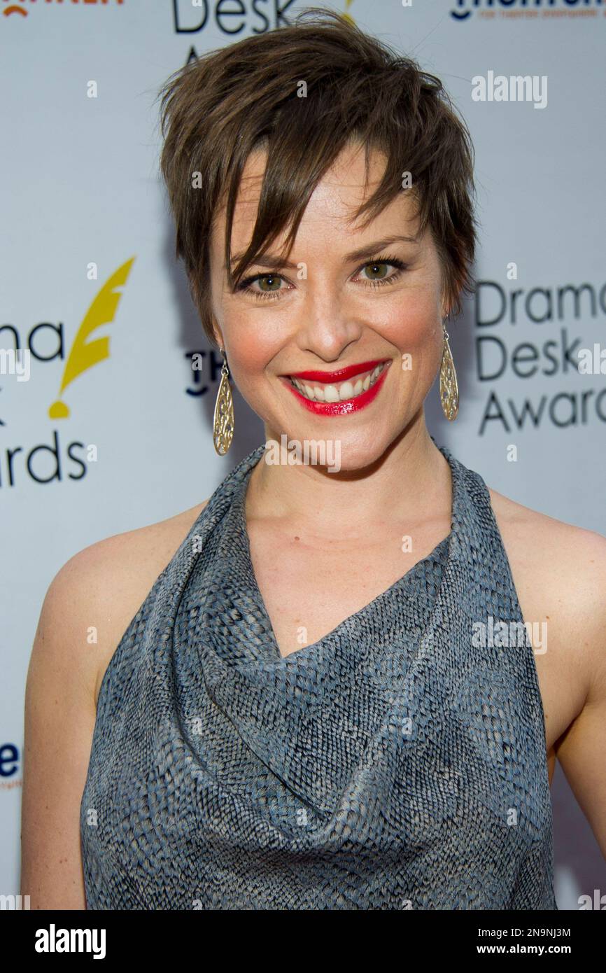 Suli Holum arrives at the 57th Annual Drama Desk Awards on Sunday, June ...