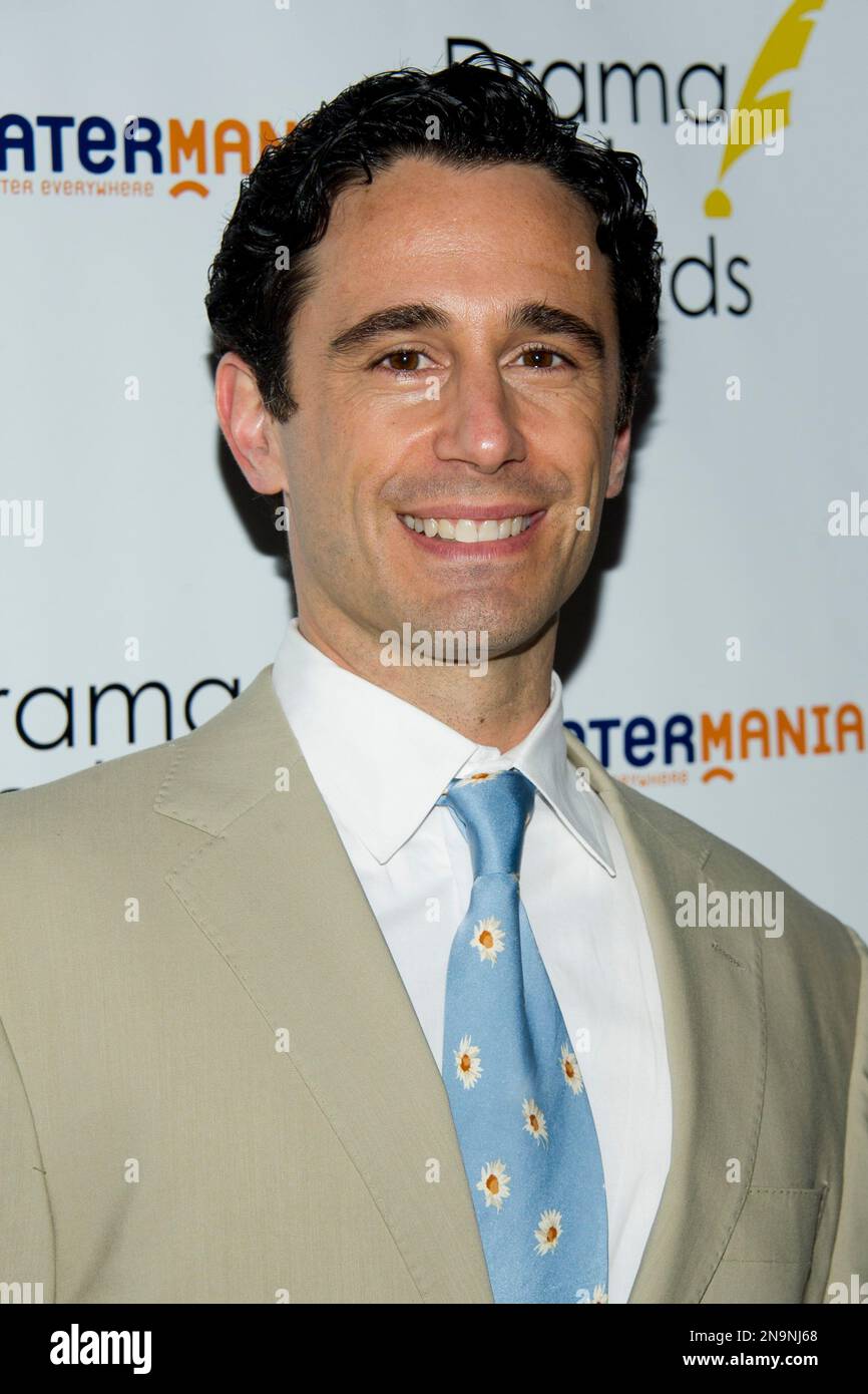 Christopher Gattelli arrives at the 57th Annual Drama Desk Awards on ...